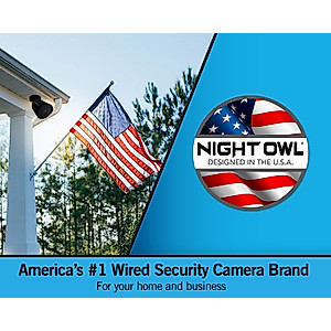 Night Owl 1080p HD Wired Indoor/Outdoor Add-On Cameras, 100 ft. of Night Vision, Wide Viewing Angle and Color Night Vision (2-Pack)