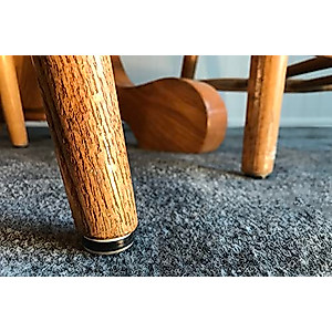 Shepherd Hardware 9471 1-Inch and 1-1/2-Inch Round, Adhesive Slide Glide Furniture Sliders, 20-Count,Tan