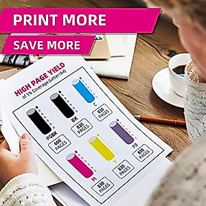 Intactech PGI-280 XXL CLI-281 XXL Compatible Ink Cartridges Replacement for Canon 280 281 Work with Pixma TS9120 TS6120 TS6220 TS8120 TR8520 TR7520 TS8220 TS9521C (5-Pack, PGBK/BK/C/M/Y)