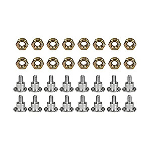 Mikatesi 06720-V10-030 Snowblowers Rubber Paddle Auger Kit Replaces 72427-V10-020 72428-V10-020 72443-V10-020 with 22431-V10-013 Belt 76322-V10-020 Scraper Blade for Honda HS520 HS720 Snow Blowers