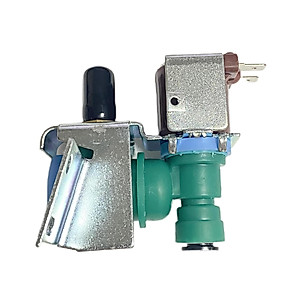 W10238100 Replacement for Whirlpool Water Inlet Valve Refrigerator Parts Replacement for W11451511 W11512399 W10498992 AP6017532 PS11750831 K-77473 IMV-8100 WPW10238100