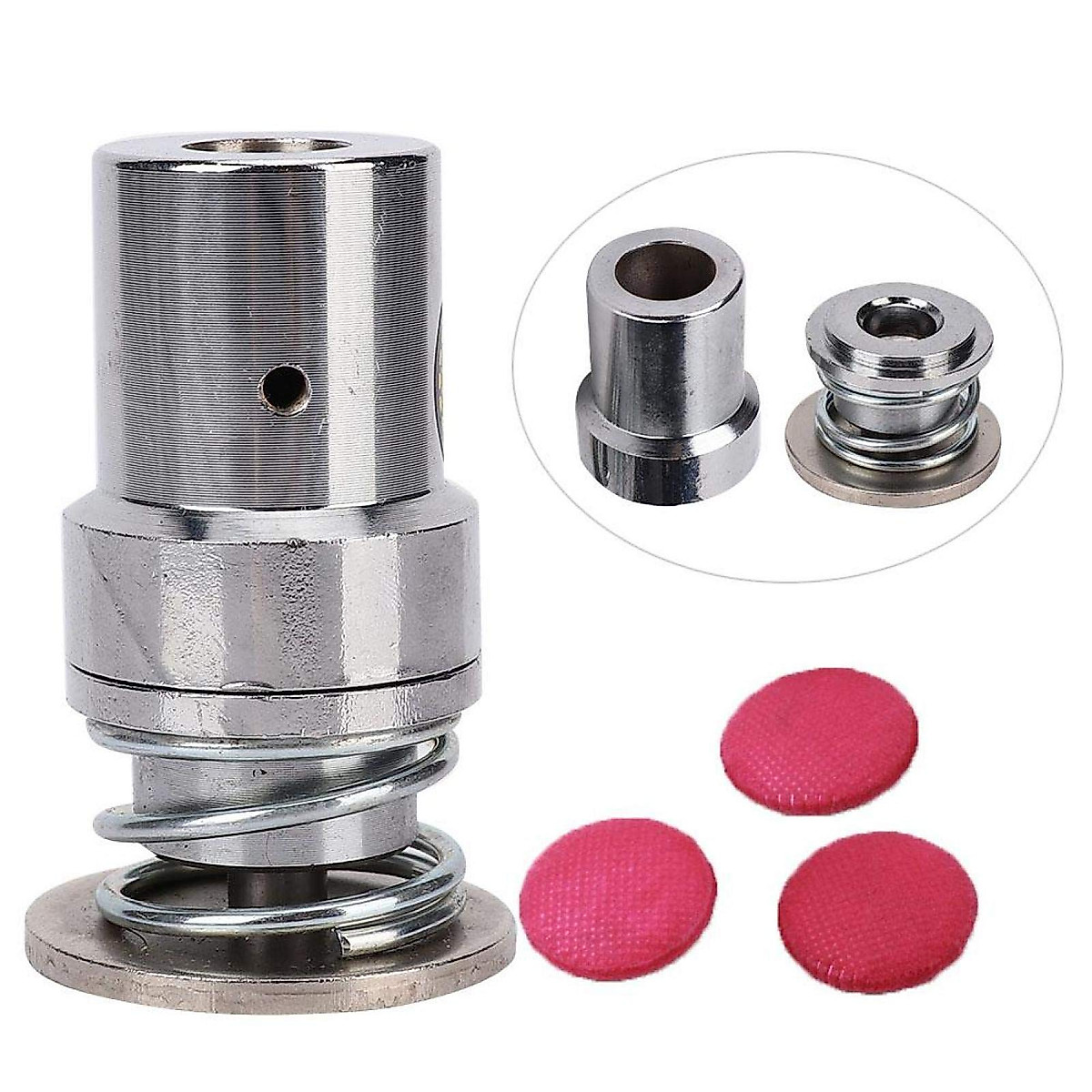 Button Maker Mould Button Maker Machine Button Machine Maker Diy Fabric Button, Easy Use Portable Fabric Cover Button Great Workmanship Lightweight for Sewing Craft for Home Use(24L)