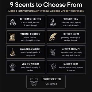 The Beard Struggle - Day Liquid Tonic Beard Oil - Silver Collection (Viking Storm) - Beard Oil for Men - Moisturize, Softens Hair, Reduces Itch - Day Time Beard Growth Oil (1 Fl oz)