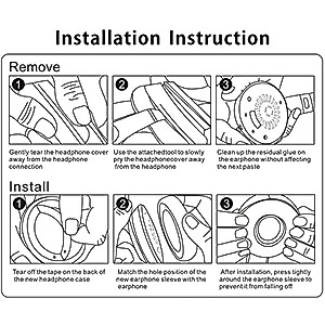 ULK 2 Pack Studio 2 Studio 3 Professional Earpads Cushions Replacement(2pcs Left, 2pcs Right), Ear Pads for Beats Studio 2.03.0 Wireless On-Ear Headphones with Soft Protein Leather (Blue)