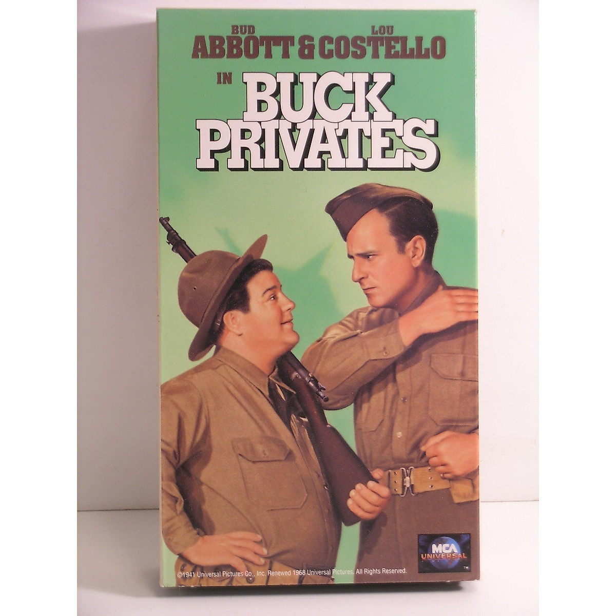 Bud Abbott & Lou Costello In Buck Privates---VHS Video tape