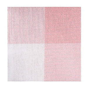 Buffalo Plaid Kitchen Towel Set - 4 Pack 20 x 30 Inch Heavy Duty Dish Towels - Pink and White Oversized Buffalo Check Towels with Hanging Loops - 100% Absorbent CottonFast Drying Dish Cloth Set