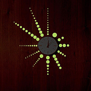 1 Sheet Glow in The Dark Wall Stickers, BaaSid 407 Pcs Removable Glow in Dark Dots Wall Decals Stickers Room Decor Kit, Adhesive Dots Luminous Ceiling Decals for Kids Bedroom Halloween Home Decoration