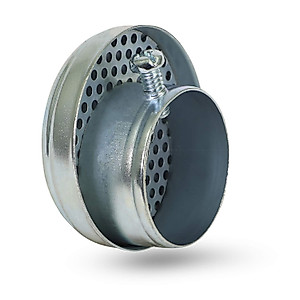 Midline Valve S1504 Oil Tank Vent Cap with Screen 1-1/4 in. Zinc Plated Galvanized Steel, 1-1/4"