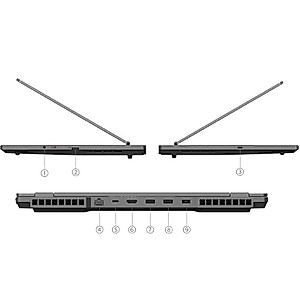 Lenovo Legion 5 15.6" WQHD 165Hz Gaming Laptop Computer, AMD Ryzen 7 7735H 8-Core, NVIDIA GeForce RTX 4060, 16GB DDR5 RAM, 512GB PCIe SSD, Backlit Keyboard, WiFi 6, Ethernet, Windows 11 Home