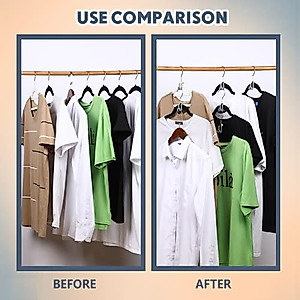 Geetery 250 Pcs Clothes Hanger Connector Hooks Space Saving Mini Clothes Hangers Cascading Hanger Hooks Plastic Connecting Buckle Hooks for Hangers Heavy Duty Extender Hooks for Closet, Grey