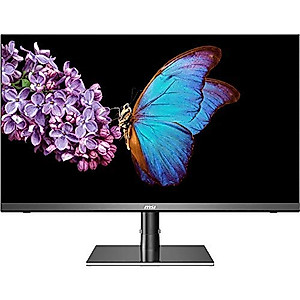 MSI Creator PS321QR 32" 2560 x 1440 WQHD 165Hz 1ms Response Time 16:9 Aspect Ratio VESA Certified Display HDR 600 Anti-Glare Tilt/Swivel/Height Adjustment Content Creation Monitor (Renewed)