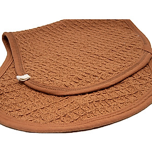 Lila & Jack 2 Pack Waffle Burpy Cloths, Perfect for Newborn Baby, Burping Cloths,Burp Bibs, Burping Rags for Boys and Girls, Multicolor