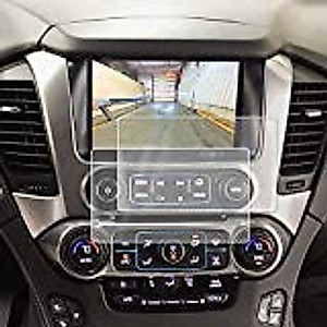 Red Hound Auto 2 Touch Display Protectors 2015-2018 Compatible with Chevrolet Suburban and Tahoe MyLink Screen Saver 2pc Custom Fit Invisible High Clarity Minimizes Fingerprinting 8 Inch