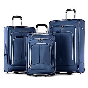 Olympia U.S.A. Hamburg Luggage Set, Navy, One Size