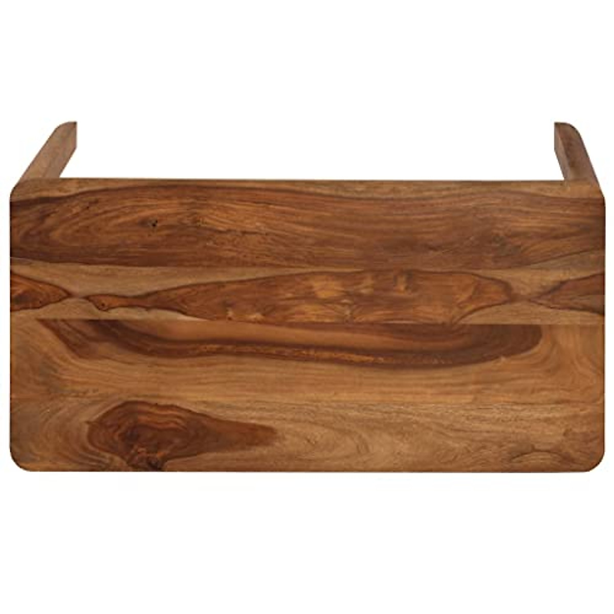 GOLINPEILO Wooden Dining Table, Kitchen Table Solid Sheesham Wood 47.2"x23.6"x29.9" -AA