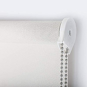 Luanxu 4.5 mm Stainless Steel Bead Chain for Blinds & Shades with 5 Connectors, Fix or Replace for Broken Roller Shade Chain, Great Pulling Force & Rustproof (#10, 3 Meters)