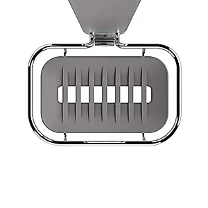 simplehuman Shower Caddy, Matt Stainless Steel + Anodised Aluminium