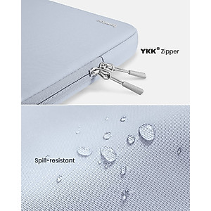 tomtoc 360° Protective Laptop Sleeve for 13-inch New MacBook Air M4/A3240 2025, M3/A3113, M2/A2681 M1/A2337 A2179 A1932, 13-inch MacBook Pro M2/A2686 M1/A2338, Water-Resistant Computer Case Bag