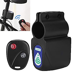 Kadimendium Bike Lock, Cycling Lock Durable High Sensitivity Computer Control with Installation Package for Cycling for Bike Cycling for Bike