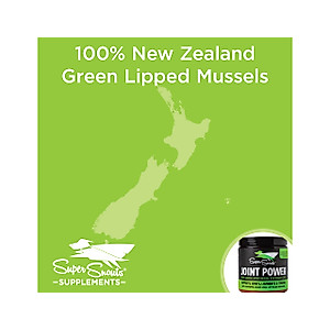 Super Snouts Joint Power 100% Green Lipped Mussels for Dogs & Cats - Dog Joint Supplement Powder Supports Joints, Tendons, Ligaments (2.64 oz, Pack of 2)