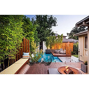 Acapulco Woven Lounge Chair for Indoor and Outdoor Use (4PC Black)