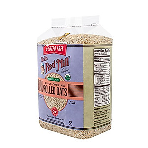 Bob's Red Mill Gluten Free Organic Quick Cooking Oats, 32 Ounce