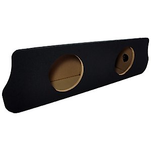 American Sound Connection Compatible with Ford Mustang Coupe 1994-2004 Dual 10" Subwoofer Sub Box Speaker Enclosure