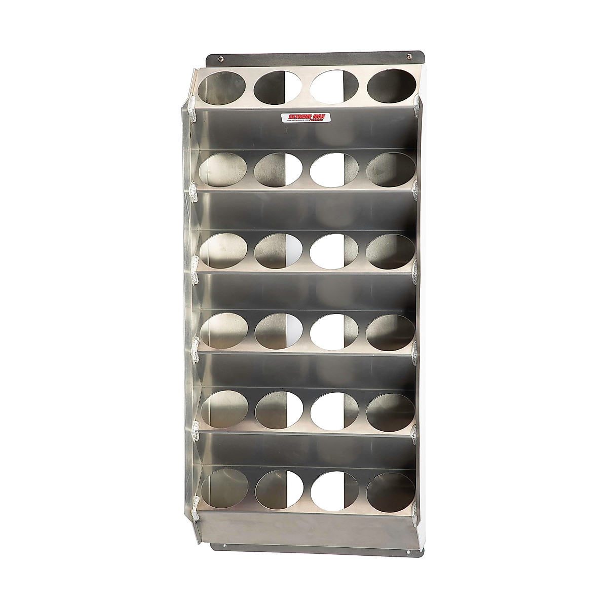 Extreme Max 5001.6225 Angled 24-Can Aluminum Aerosol Rack