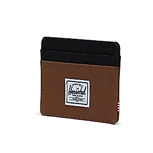 Herschel Charlie RFID, Saddle/Black, One Size