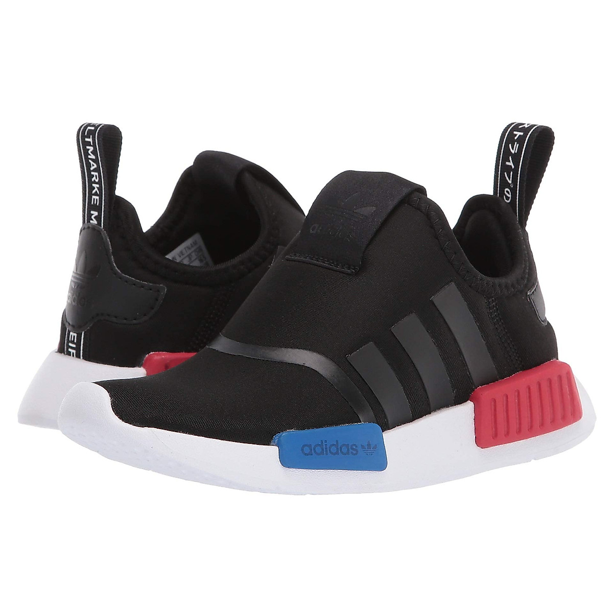 adidas Originals Baby Boys NMD 360 Sneaker, core Black/core Black/FTWR White, 9.5 Infant