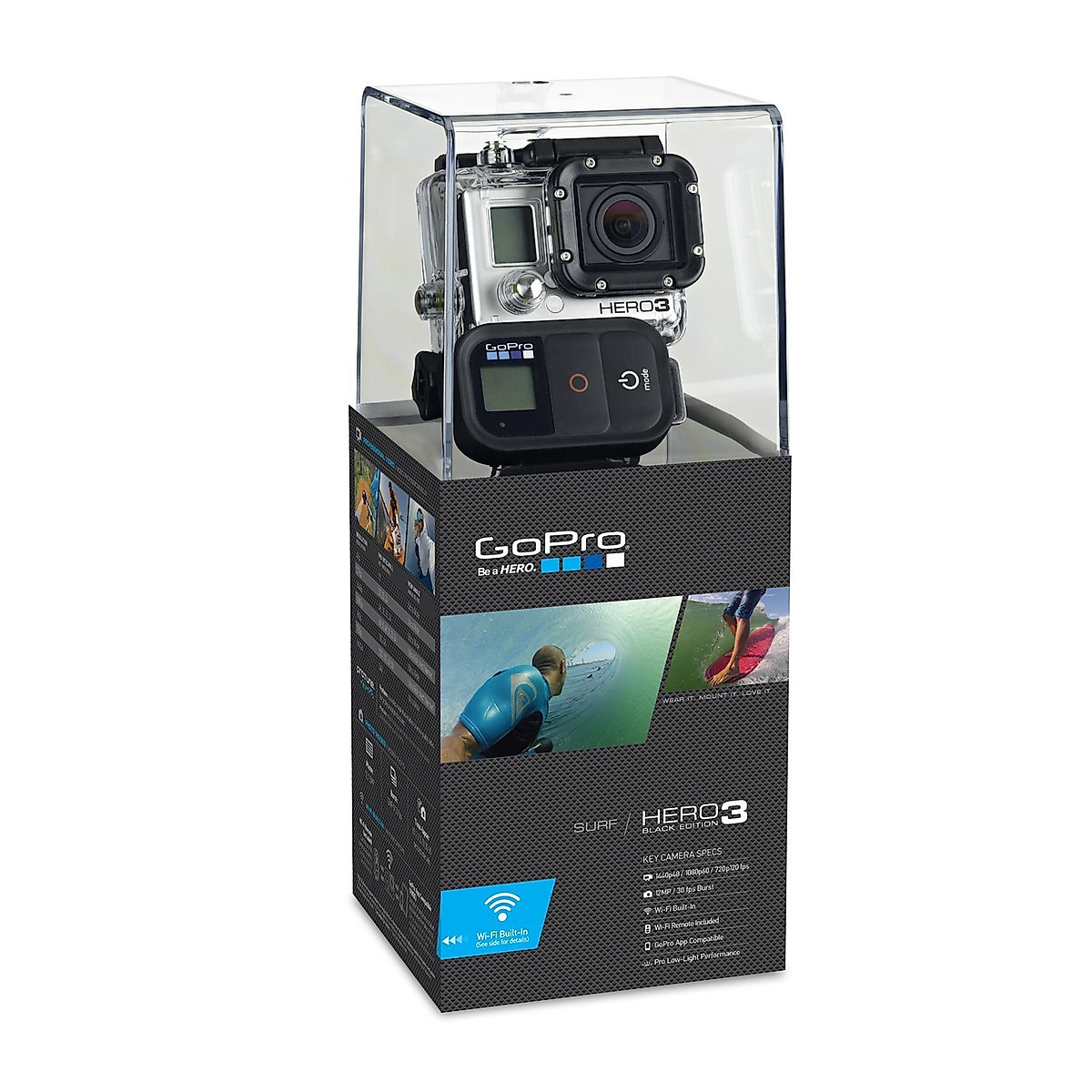 GoPro CHDMX-301 Camera HD HERO3 Black Edition Motorsports