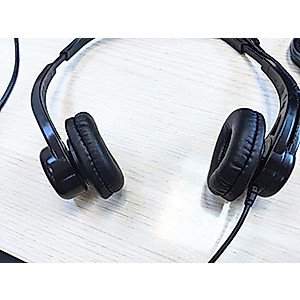 Gerod Replacement Ear Pads Seals Cushions Compatible with Telex Airman 750 760 Aviation Headset (Replaces Part 800456-005)