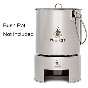 The Pathfinder School Stainless Steel Pot and Pan Stove