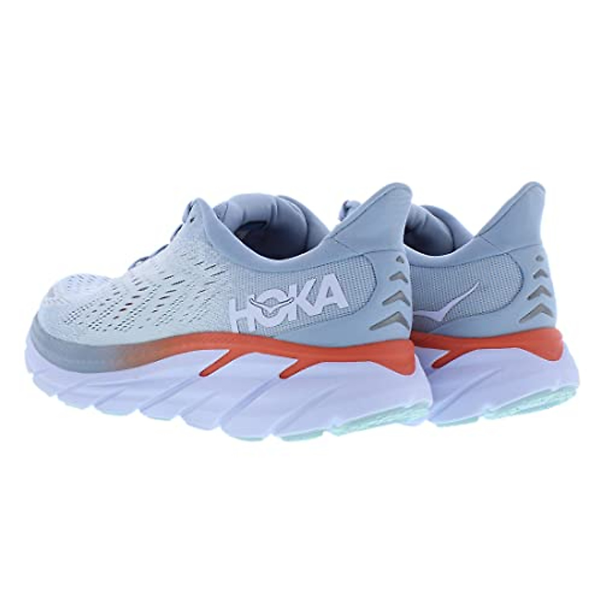 HOKA ONE ONE Clifton 8 Womens Shoes Size 11, Color: Blue Fog/Plein Air
