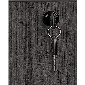 Regency Legacy Double Pedestal Desk with Four Drawers, 60", Ash Grey