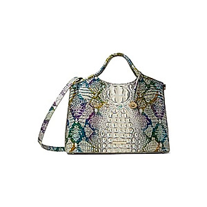 BRAHMIN Ombre Melbourne Elaine Satchel Spellbound One Size