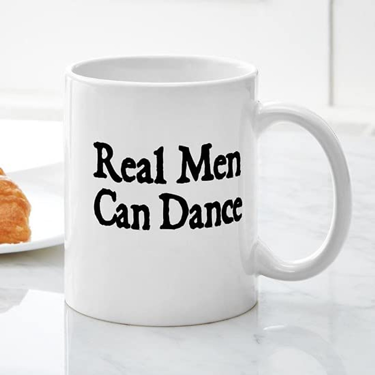 CafePress REAL MEN CAN DANCE Mug Ceramic Coffee Mug, Tea Cup 11 oz