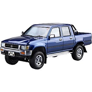 Aoshima Toyota LN107 Hilux Pickup Double Cab 4WD ’94 1:24 Scale Model Kit