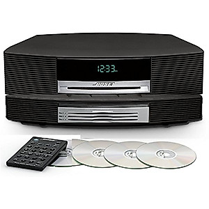 Bose Wave Music System III bundle with Bose Wave Multi-CD Changer, Graphite Gray (Renewed)