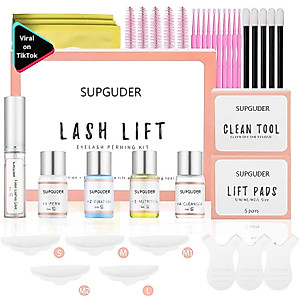 2025 Upgraded Lash Lift Kit for Perming,Curling and Lifting Eyelashes | Semi-Permanent Salon Grade Supplies for Beauty Treatments | Includes Eye Shields,Pads and Accessories