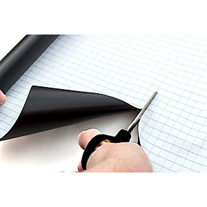 Chalkboard Contact Paper Decal Wall Sticker Adhesive Blackboard, TAKSDAI 2 Rolls Removable Vinyl Chalkboard Wallpaper Peel and Stick, with Bonus 10 Colorful Chalks, Each Roll 17.7'' × 78.7''