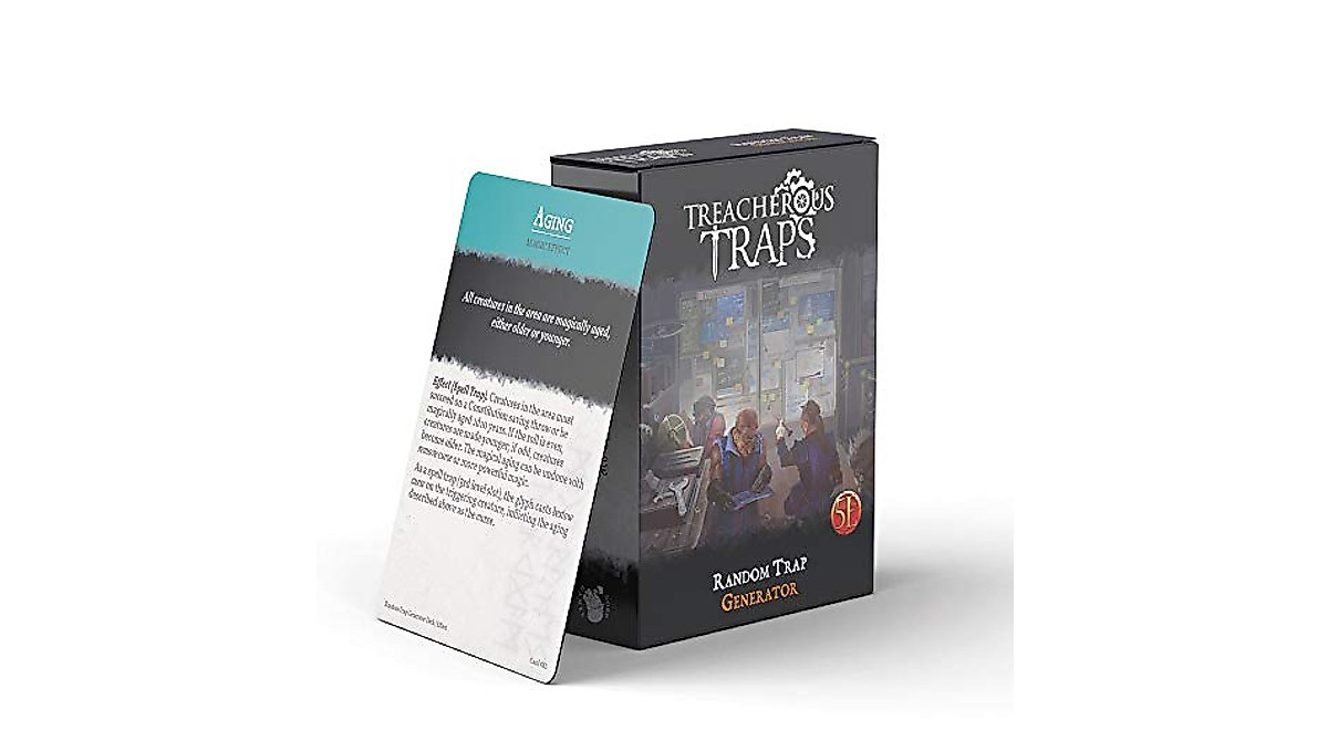 Unique Trap Generator Deck for D&D 5E