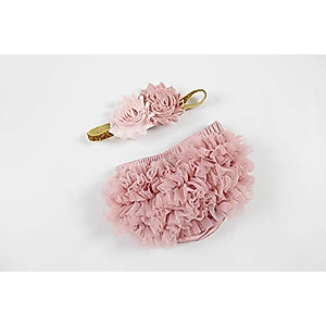 LilPinkGoose 3pcs Dusty Rose Newborn Baby Girl Coming Home Outfit Hello World Bodysuits (Newborn, Dusty Rose+Short Sleeve)