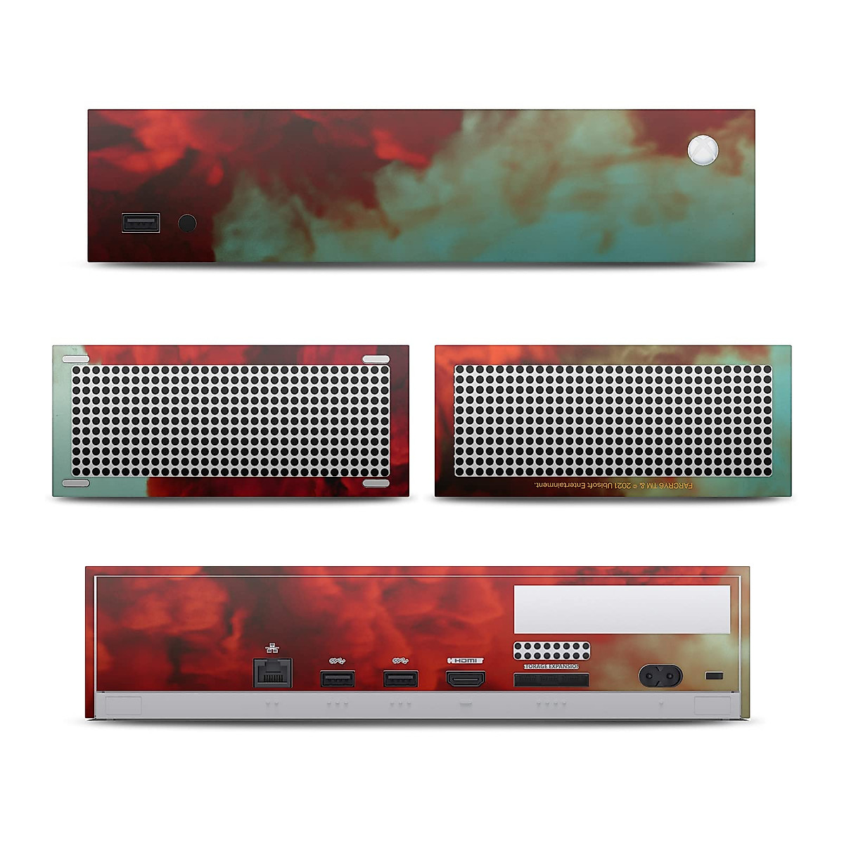 Head Case Designs Officially Licensed Far Cry 6 Graphics Logo Vinyl Sticker Gaming Skin Decal Cover Compatible With Xbox Series S Console and Controller Bundle