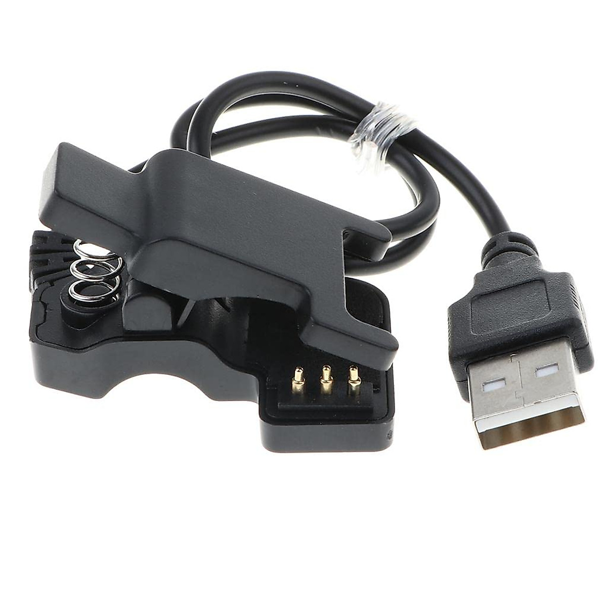 Prettyia Replacement Universal 3 Pin USB Cable Charging Cable Wristband Watch