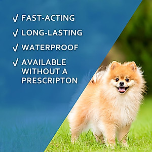 SENTRY Fiproguard Plus for Dogs, Flea and Tick Prevention for Dogs (45-88 Pounds), Includes 6 Month Supply of Topical Flea Treatments