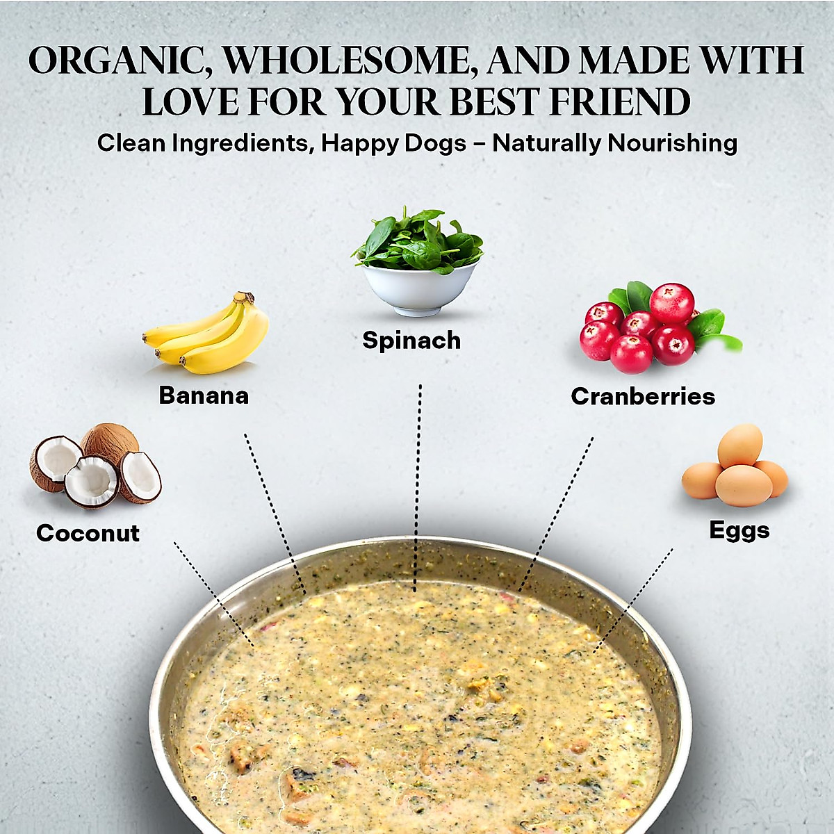 Healthy Dogma - PetMix Dehydrated Dog Food - Raw Dog Food - Joint Support & Mobility - Grain Free, Clean Ingredient Dog Food - No Preservatives, Homemade Dog Food (Mobility, 2 lbs)