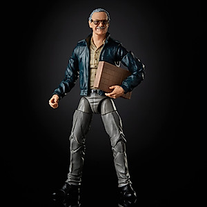 Marvel Hasbro Legends Series 6" Collectible Action Figure Toy The Avengers Cameo Stan Lee, Includes 2 Accessories