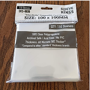 "Gloomhaven + Forgotten Circles + Solo" Compatible Sleeve Bundle (8803 X 10 + 8810 X 8 + 8838 X 1)