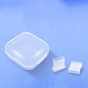 Harlotte Silicone USB Cap Port Cover Anti Dust Protector Suitable for Mobile Phones Silicone Protectors Cap Port Cover Anti Dust - 3 Pieces